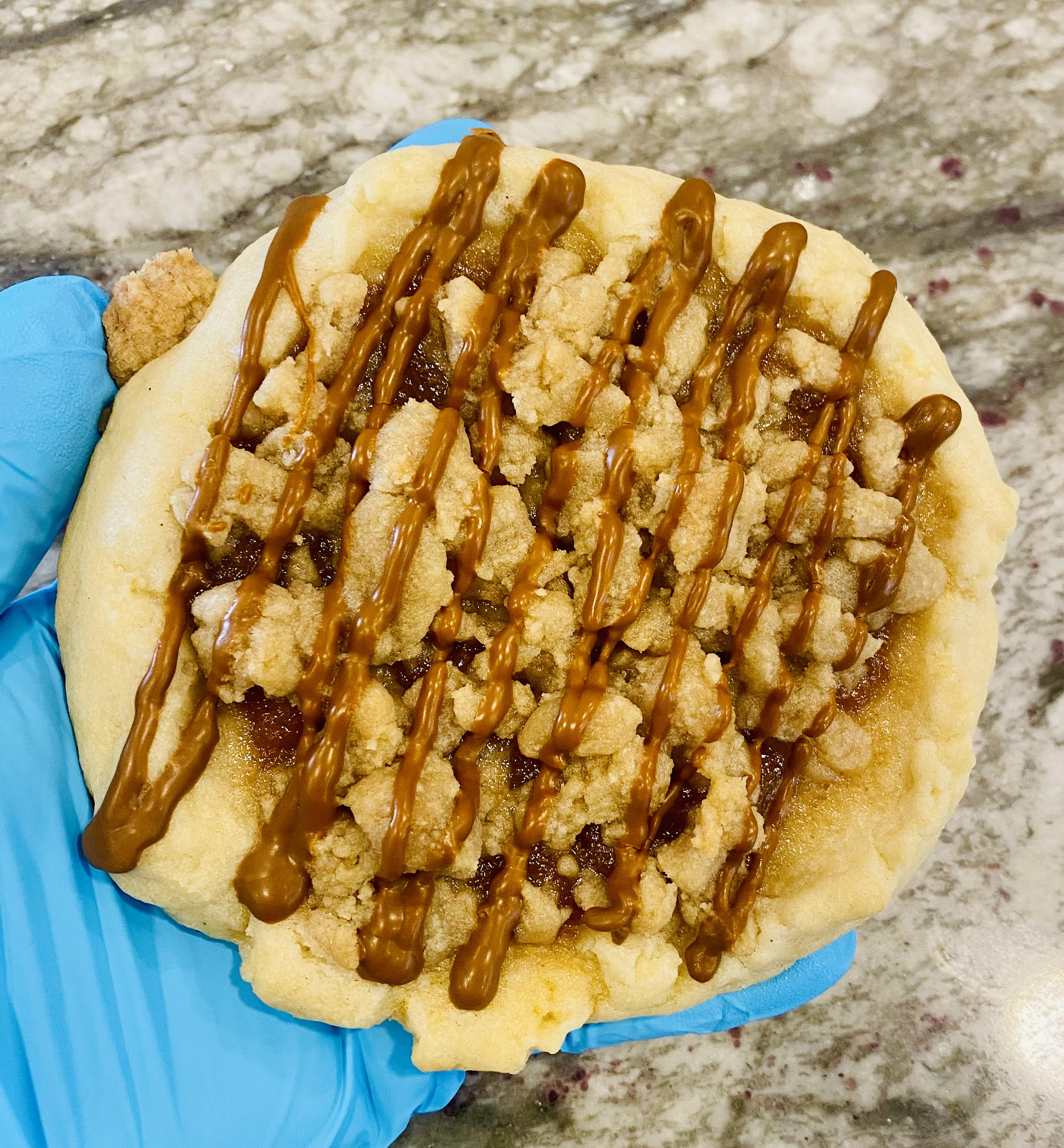 Peach Crumble – sweet confections by Dawn